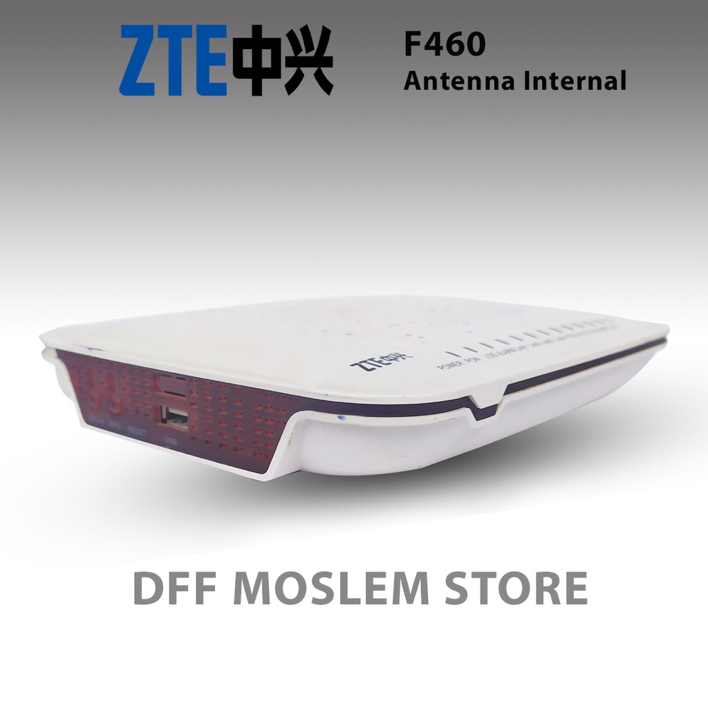 Jual Modem Wifi Router ZTE F460 V3 ONT EPON ONU Sudah Di Test OLT HIOSO ...
