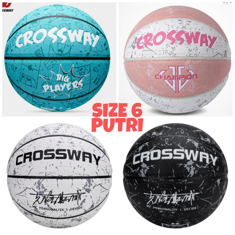Jual Crossway Basketball Size 6 - Bola Basket Cewek | Shopee Indonesia