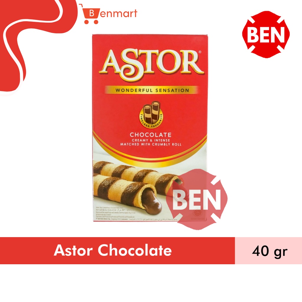Jual Astor Wafer Stick Chocolate 40g 40gr 40 g gr Asli Coklat Dus Mayora | Shopee Indonesia