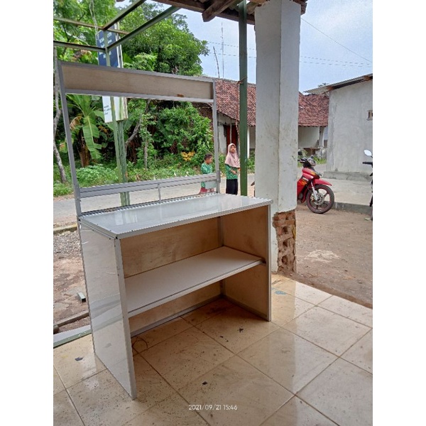 Jual gerobak lipat/booth portable 100x50x150 | Shopee Indonesia