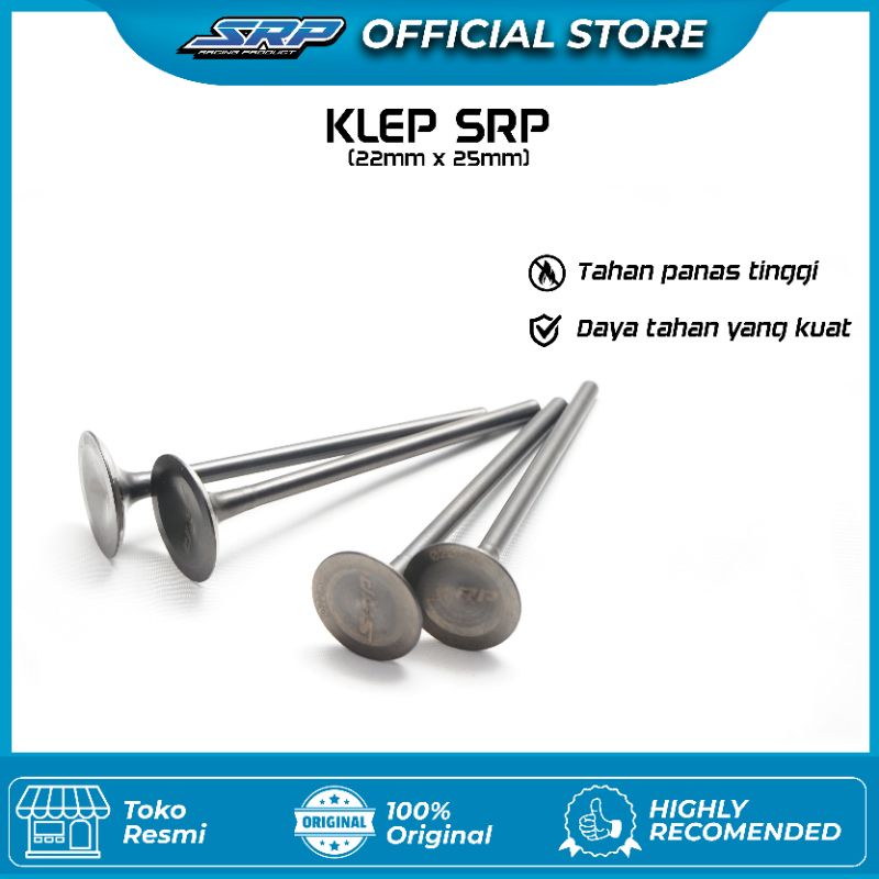 Jual VALVE Klep SRP Racing 25mm x 22mm | Shopee Indonesia