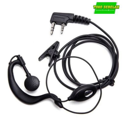 Jual 796 Headset Mic Head Set Microphone HT Walkie Talkie Baofeng ...