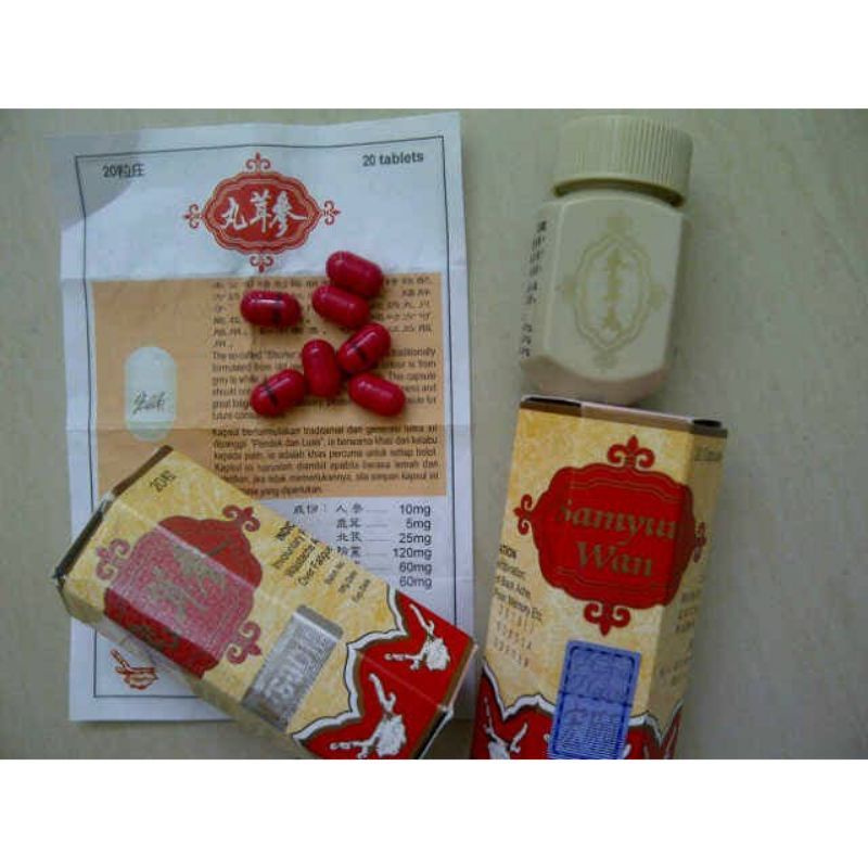 Jual Samyun Wan OBAT PENGGEMUK BADAN / Sam yu wan Wisdom(No barcode ...