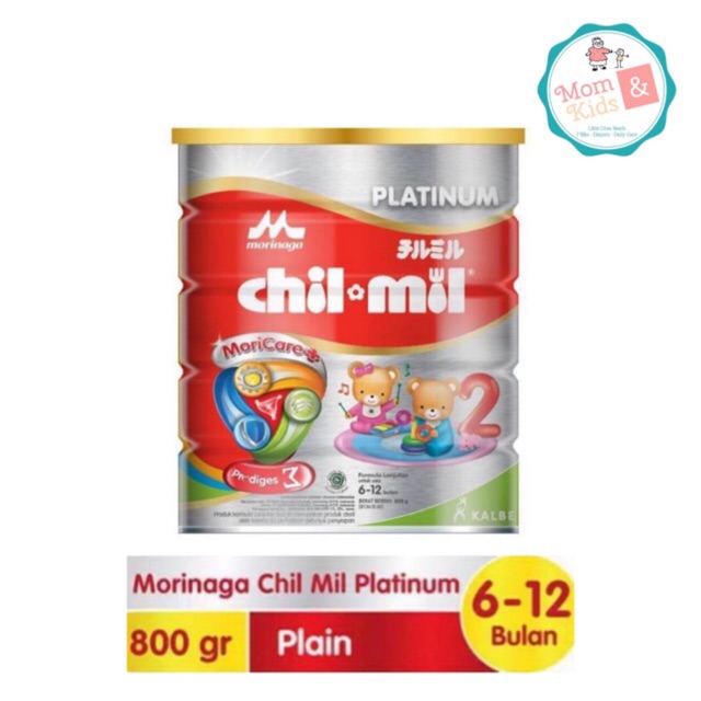 Jual CHILMIL PLATINUM 800 GR | MORINAGA CHIL MIL PLATINUM (6-12 BULAN ...