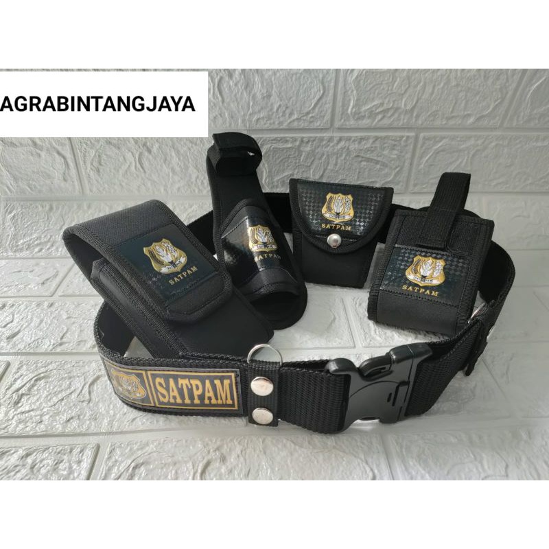 Jual KOPEL SATPAM LENGKAP 1 SET KOPEL SATPAM 5 MACAM / KOPEL SATPAM ...