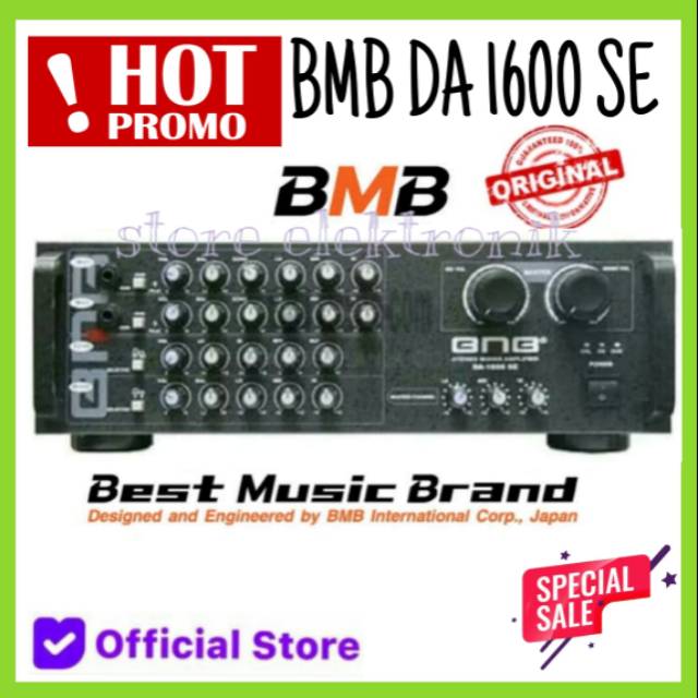 Jual Amplifier Mixer BMB DA 1600 SE Original | Shopee Indonesia