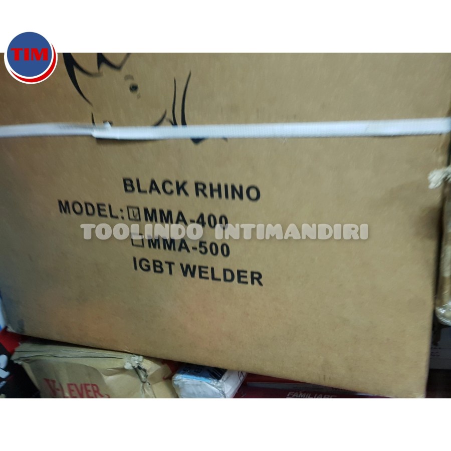 Jual Mesin Las Black RHINO MMA 400 / Trafo Las 3 Phase | Shopee Indonesia