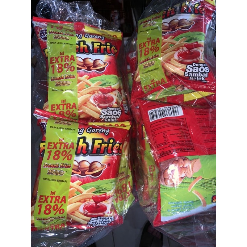 Jual siantar top stt french fries kemasan 10 bungkus x 17gr eceran 2000 ...