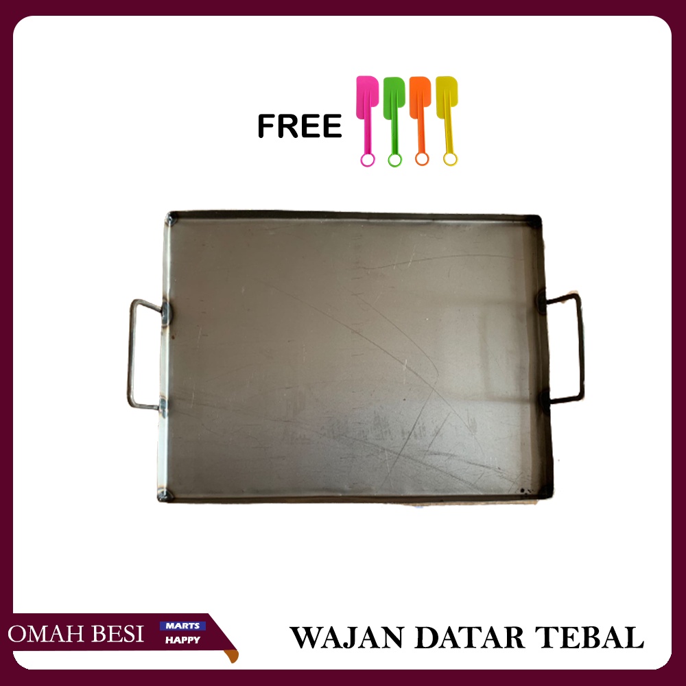 Jual (OMAH BESI) WAJAN ROTI BAKAR 40X30 CM / WAJAN KEBAB / WAJAN BURGER ...