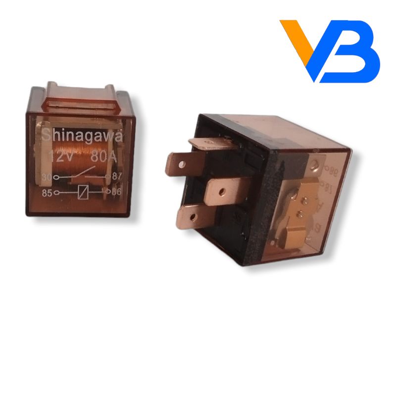 Jual Relay 12 Volt 80A 4 Kaki Relay 4 Kaki Relay Lampu Relay Klakson ...