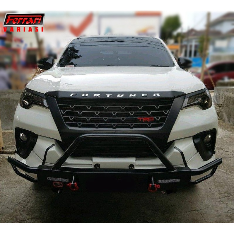 Jual Bumper depan besi overland mobil Fortuner 2021 FERRARI VARIASI ...