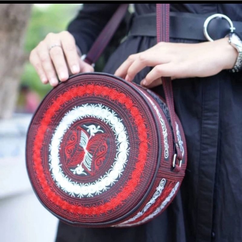 Jual Tas Rotan Etnik Aceh (Tas Bulat Aceh) | Shopee Indonesia