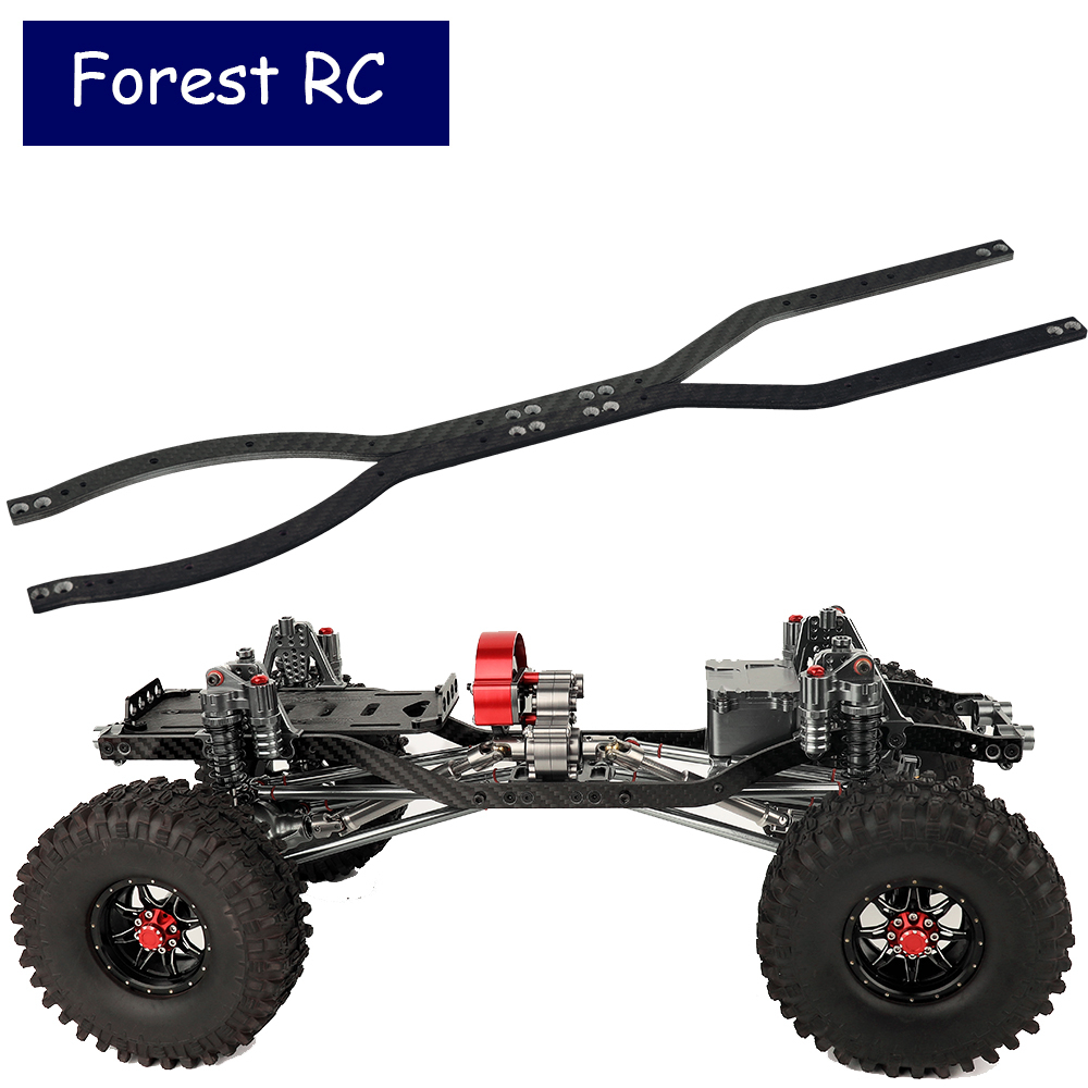 Jual Forestrc Chassis Frame Rails Carbon Fiber Beams for Axial SCX10 I ...