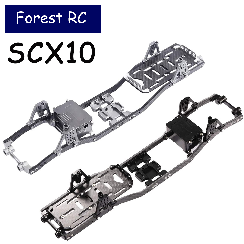 Jual Forestrc 1:10 Metal Crawler RC Car Chassis Frame Kit for Axial ...