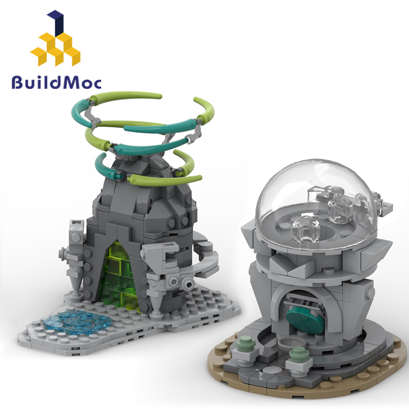 Jual Buildmoc Zelda Tears Of The Kingdom Model Acha Device Dispenser ...