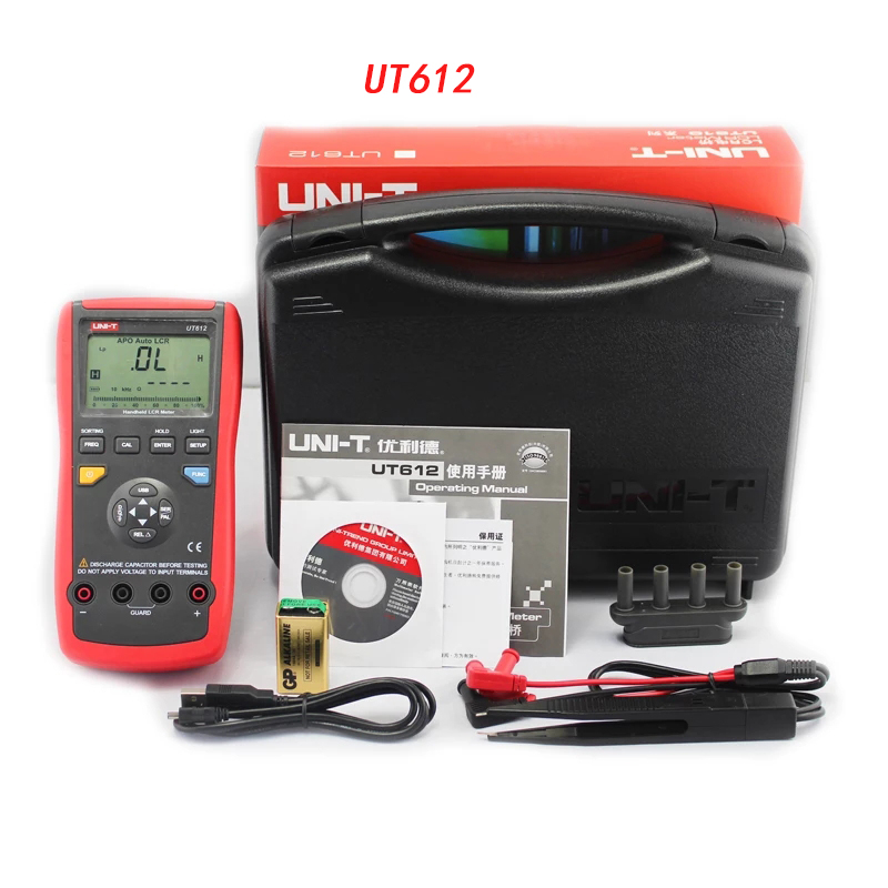 Jual Satuan Ut611 Ut612 Capacitance Meter Lcr Meter 20000 Meter Tahanan ...