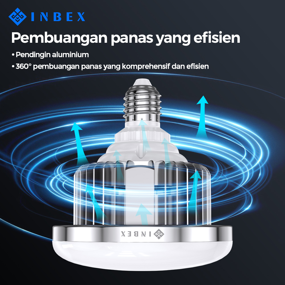 Jual INBEX Softbox Light Bulb LED 5500K-6000K Fotografi Daylight Photo ...