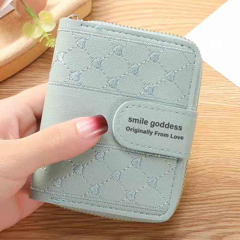 Jual Smile Goddess Dompet Wanita Dompet Lipat Dompet Korea Dompet Mini ...