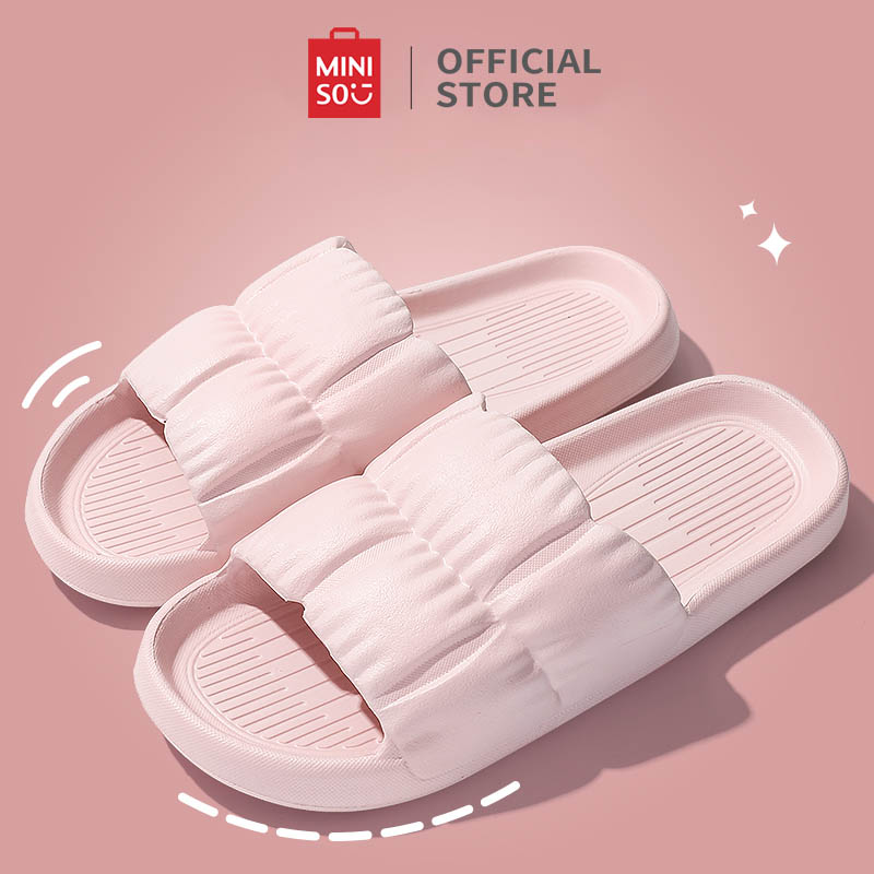 Jual MINISO Sandal Wanita Terbaru Sendal Wanita Kekinian Dan Pria EVA ...