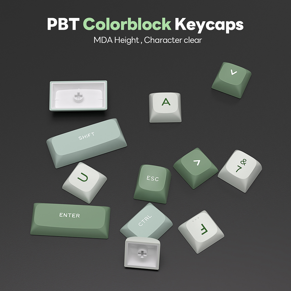 Jual Royal Kludge RK R75 Green 81 key Wired Gaming Keyboard | Shopee ...