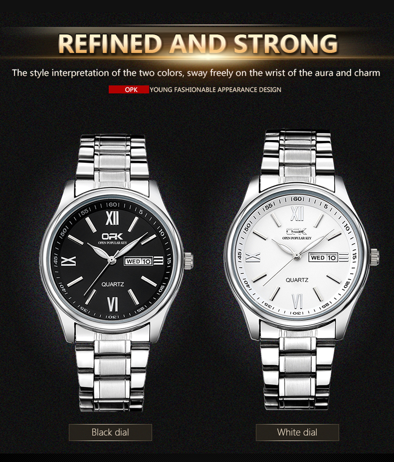 Jual OPK Jam Tangan Pria Original Anti Air Cowok Tahan Analog ...