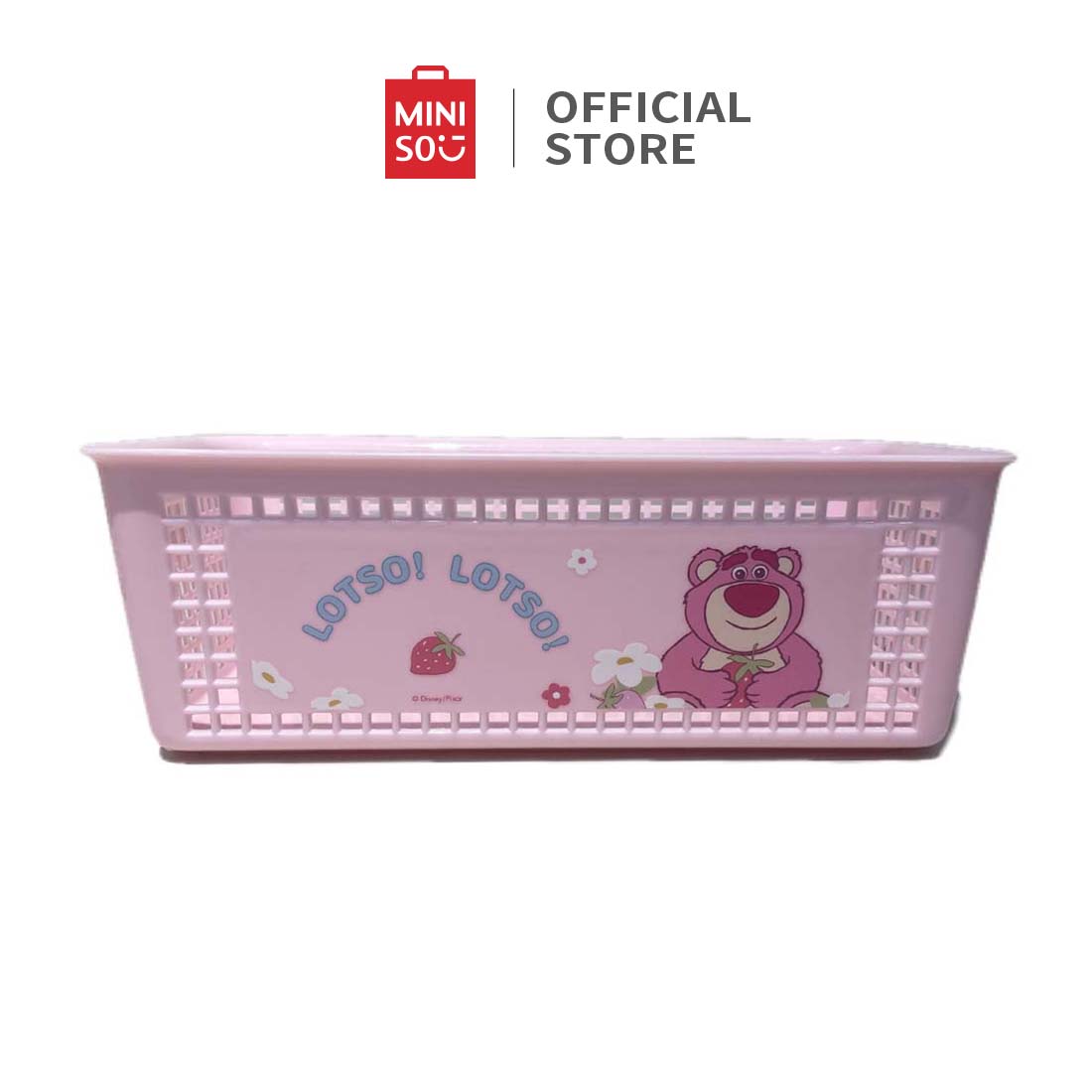 Jual MINISO x Disney Fruit Series Round Kotak Penyimpanan Lotso ...