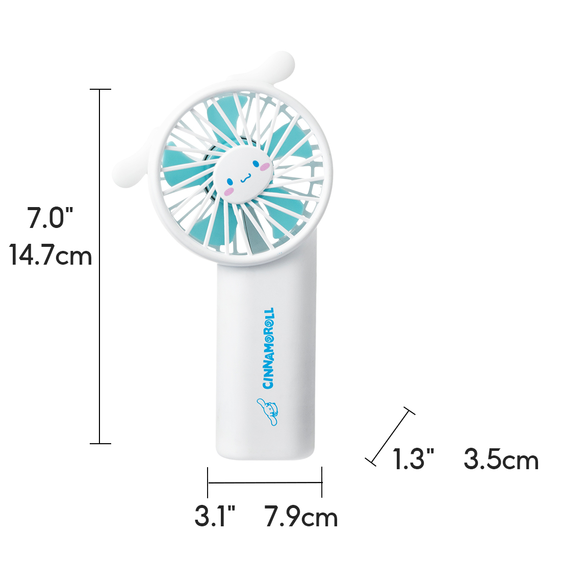Jual Miniso x Sanrio Mini Fan 1800mAh Kipas Angin Mini Portable Kuromi ...