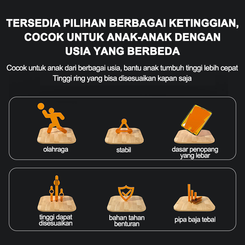 Jual Keep Going Max-Stand Bola Basket/Stand Basket Anak Indoor Rumah ...