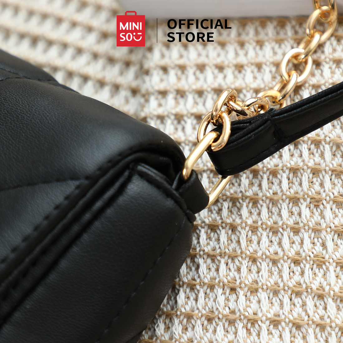 Jual Miniso Tas Selempang Rantai Wanita Sling Bag Wanita Tas Pesta Mode ...