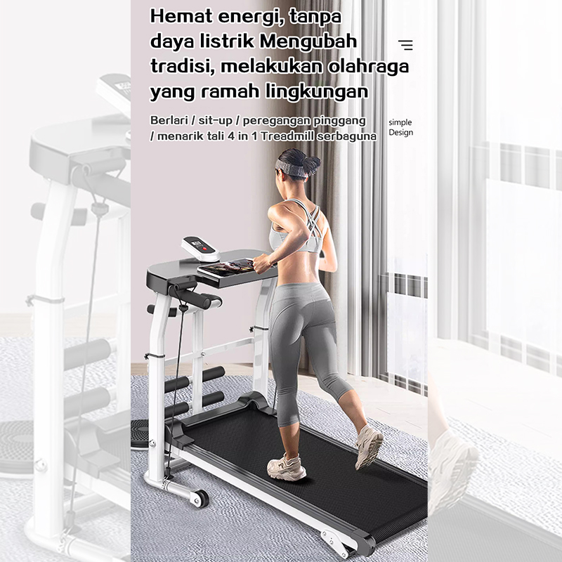 Jual Keep Going Max - Treadmill manual multifungsi peralatan kebugaran / 8 in 1 Olahraga Fitness ...
