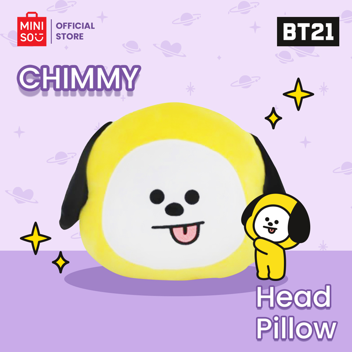 Jual MINISO x BT21 Collection Boneka Bantal Sofa 40CM Bantal Kepala 16 ...
