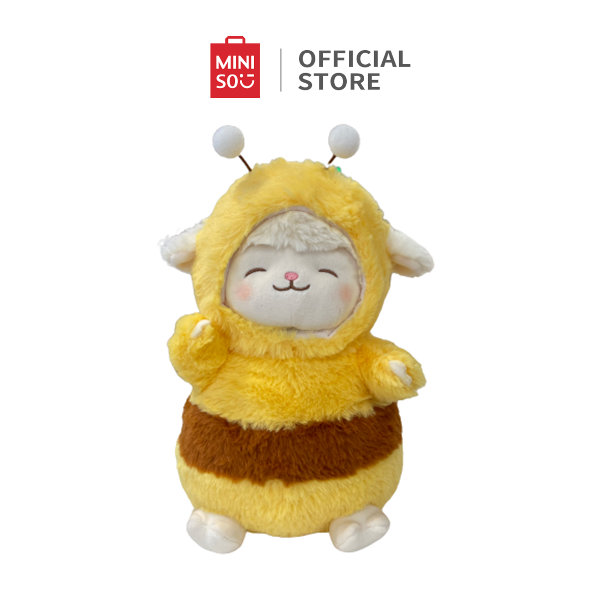 Jual MINISO Mainan Mewah Boneka Doll Plush Toys Lamb Baa Series 10 inch ...