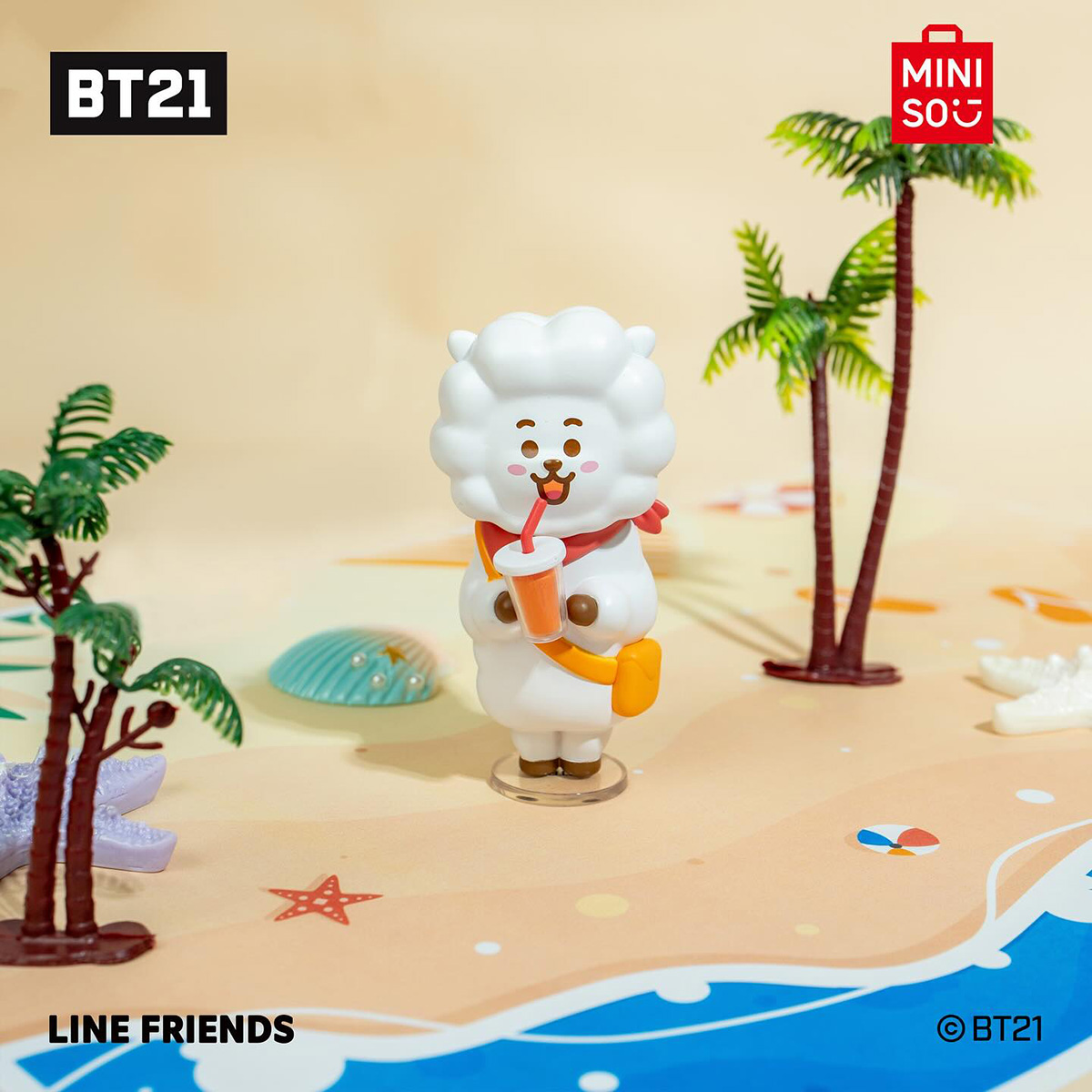 Jual Miniso x BT21 Collection Blind Box Seri Buku Harian Perjalanan Kotak Kejutan Surprise Box ...
