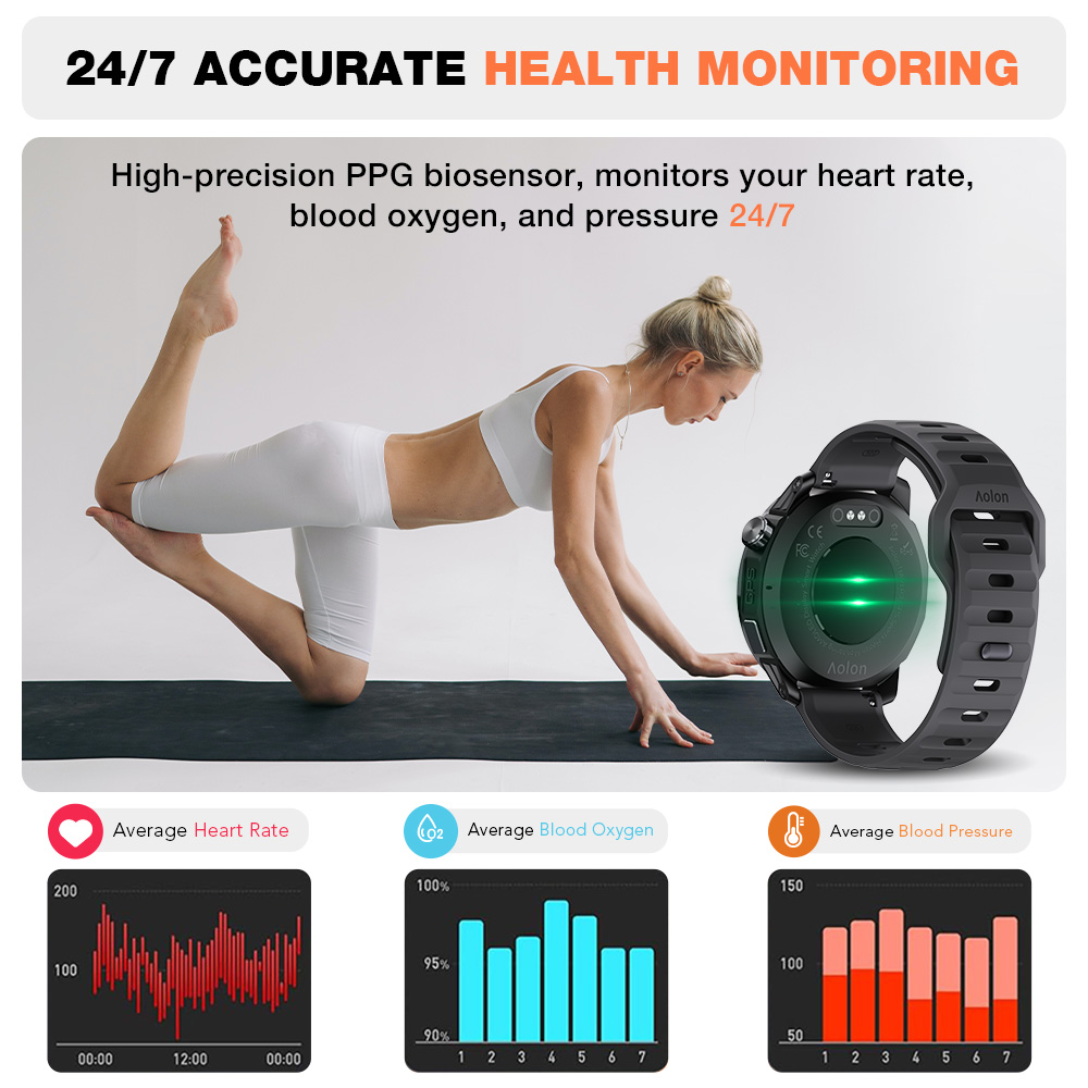 Jual Aolon Navi R3 Smartwatch GPS Map Running Pace Compass True ...