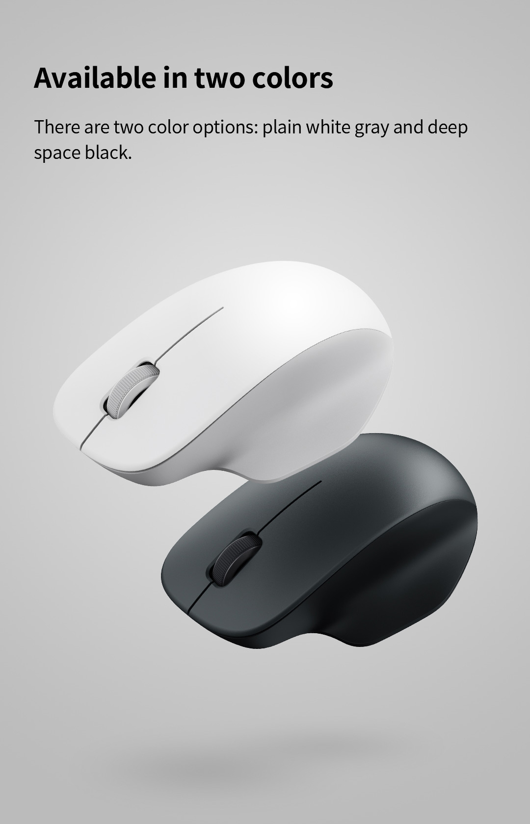 Jual Mouse Wireless Silent Click 2.4GHz Koneksi Nirkabel Sensor Presisi ...