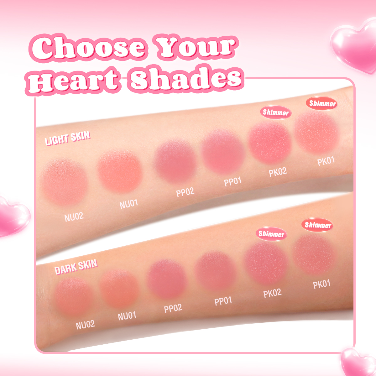 Jual PINKFLASH Multi-Use Watery Blush Stick Healthy and Rosy Cream ...