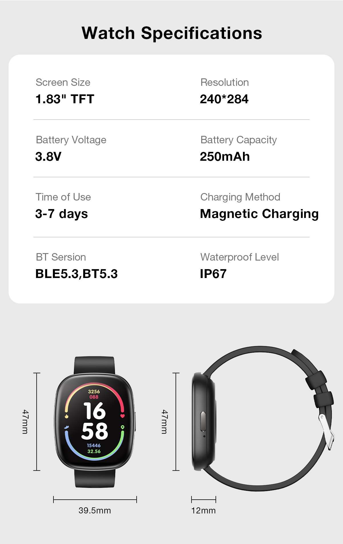 Jual Huafit S6 Smartwatch ORI Telepon WA Layar Oval 40mm Sport Tracker ...