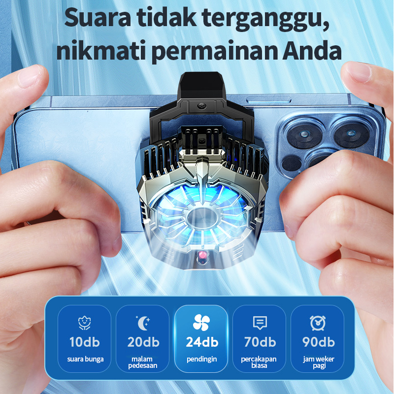 Jual NETPAC Funcooler X20 Fan Cooler Adjust Gear Radiator Pendingin Hp ...