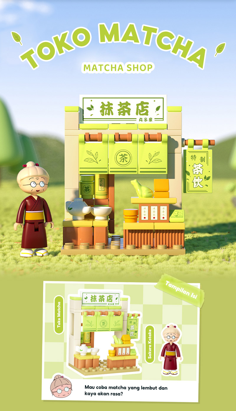 Jual OHSOME Wekki Brick Block Blind Box Gacha Set Koleksi Figure Chibi ...