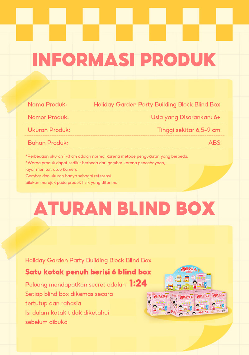 Jual OHSOME Wekki Brick Block Blind Box Gacha Set Koleksi Figure Chibi ...