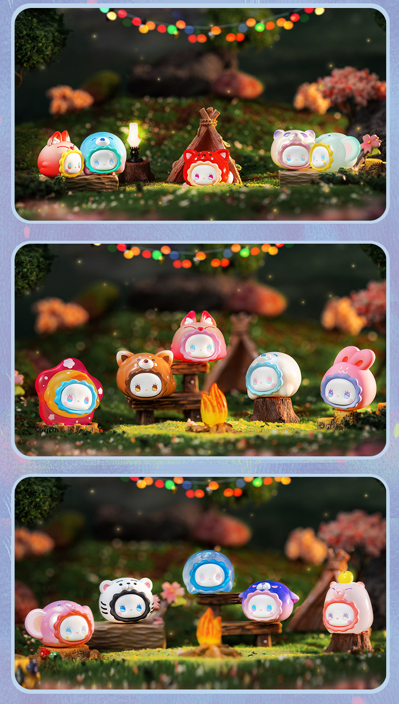 Jual OHSOME EMMA RUA RUA ZOO Series Small Blind Box 24 pcs （Random ...