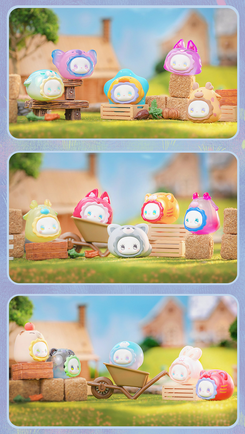 Jual OHSOME EMMA RUA RUA ZOO Series Small Blind Box 24 pcs （Random ...