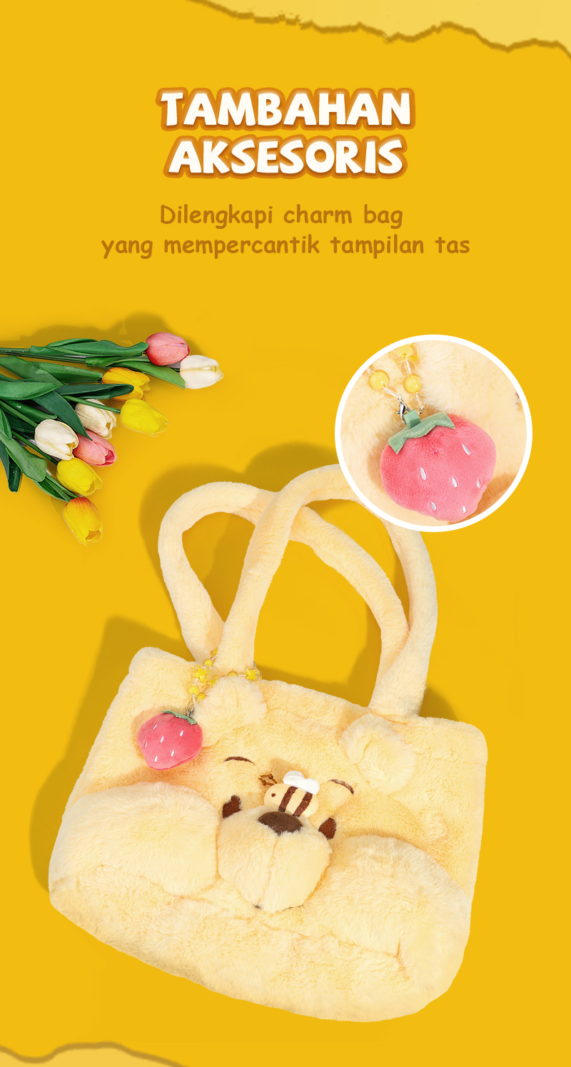 Jual 【OHSOME x Disney】- Egradable Disney Series Winnie The Pooh Tote ...