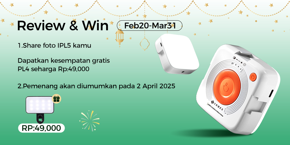 Jual INBEX IPL5 Pocket Ring light Mini Led Lighting Konten Portable ...