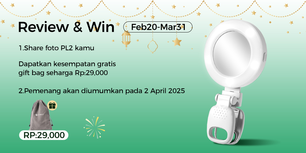 Jual [K]INBEX PL2 Pocket Ringlight 2 in 1 Mini Led Lighting Konten ...