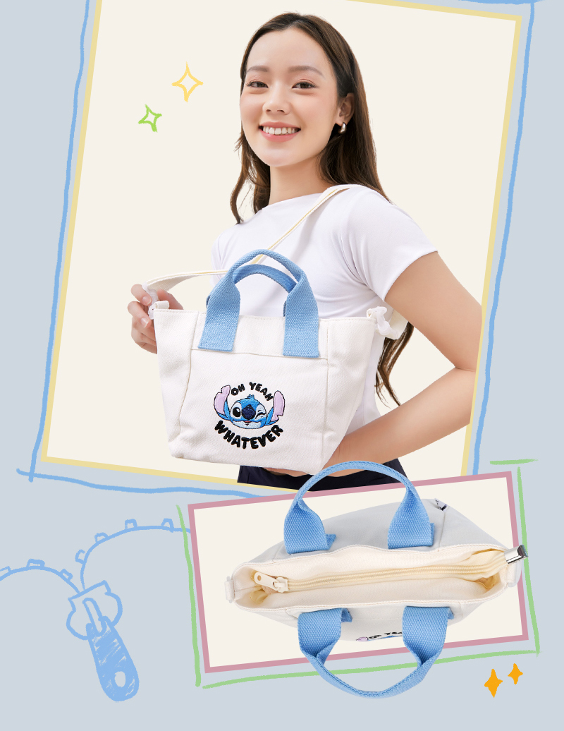 Jual 【OHSOME x Disney】- Egradable Stitch Crossbody Bag Tas Selempang ...