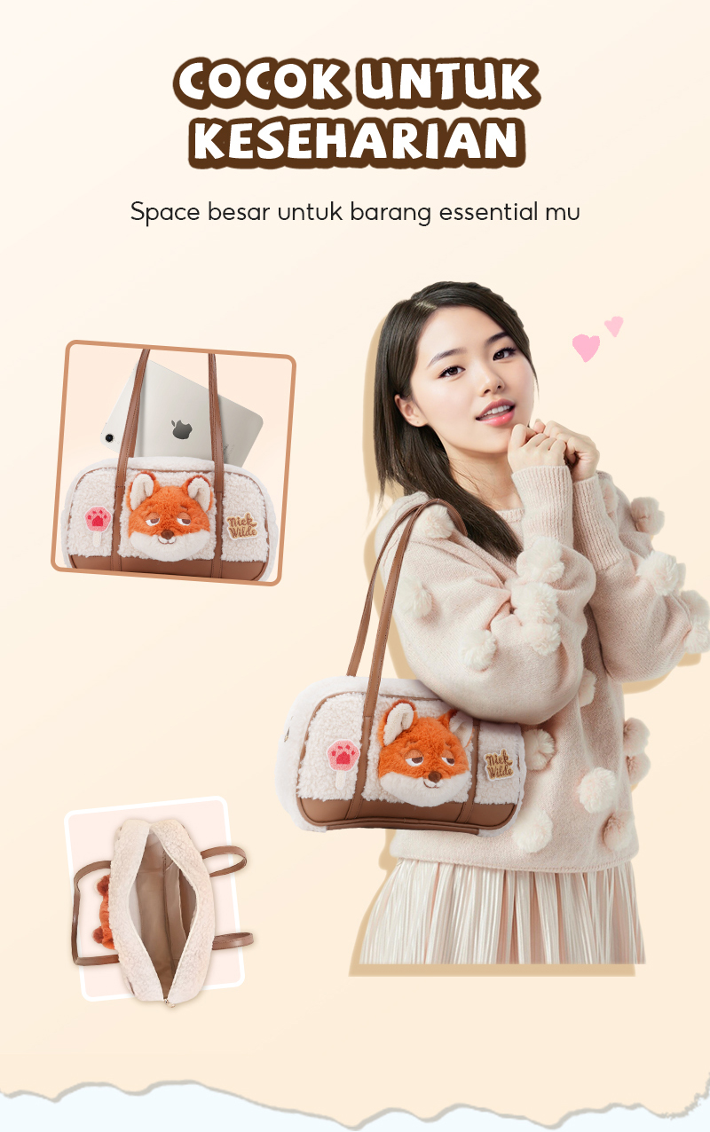 Jual [OHSOME x Disney] - Egradable Disney Zootopia Series Backpack Tas ...