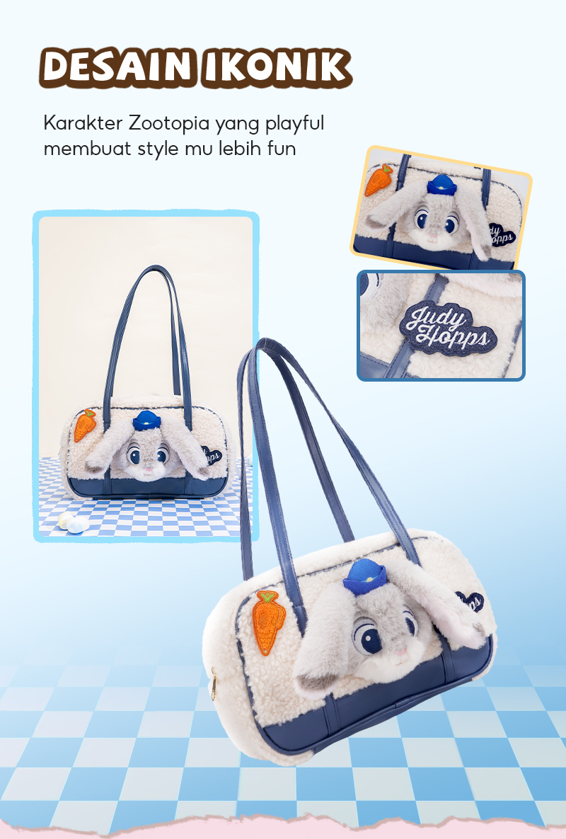 Jual [OHSOME x Disney] - Egradable Disney Zootopia Series Backpack Tas ...