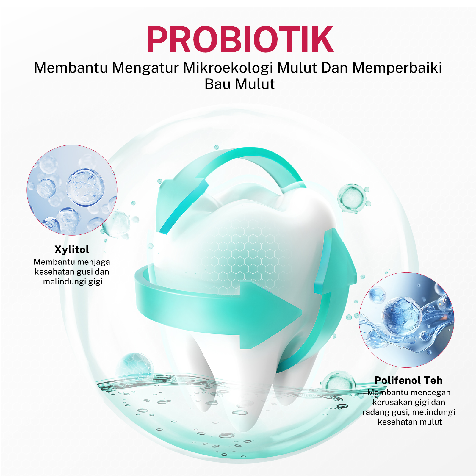 Jual [BPOM]METOO MP-6 Probiotic Mouth Spray Long-lasting fragrance ...