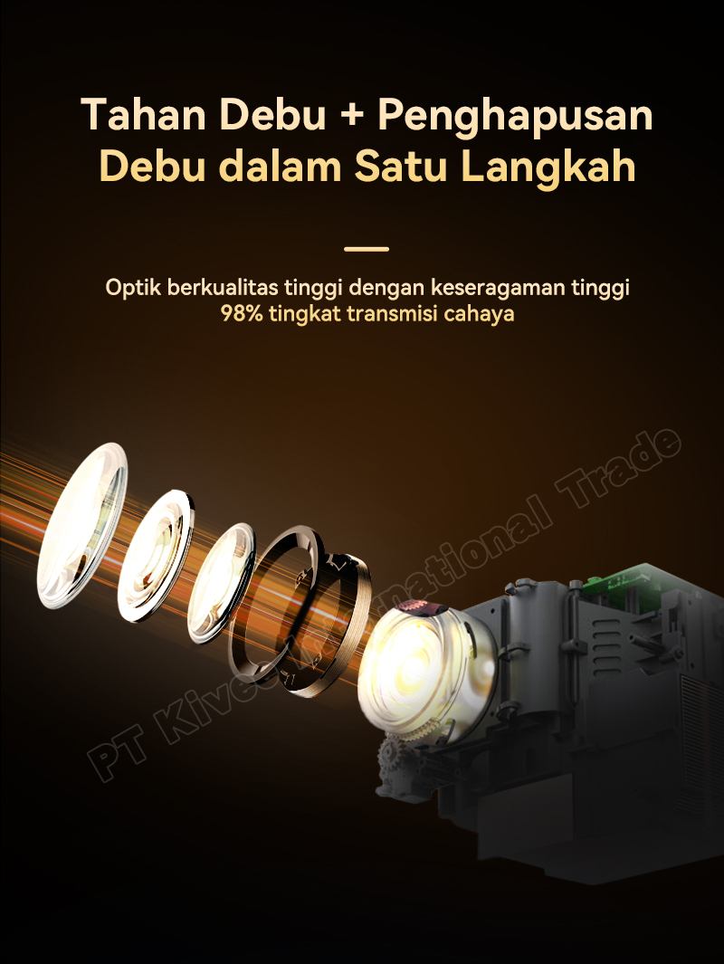 Jual KIVEE 2025 Proyektor 2K UHD definisi ultra tinggi KV-PJ03 kelas ...